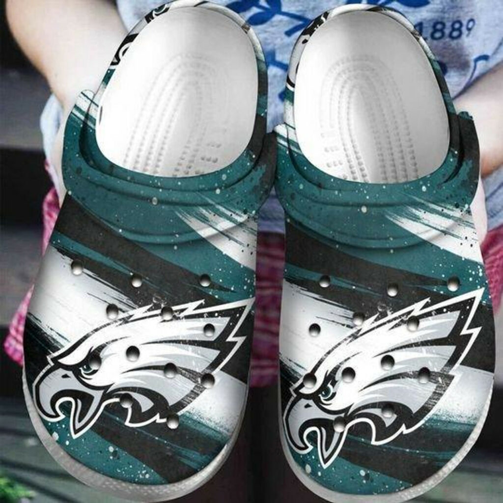 Philadelphia Eagles Nfl Football Personalized Crocs Crocband Clog ...